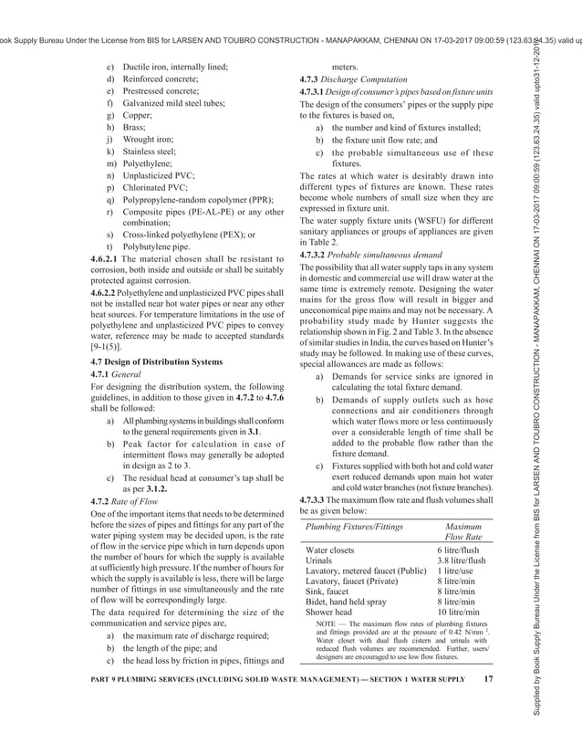 NBC - National Building Code volume 1 and 2 | PDF | Bath and Shower ...