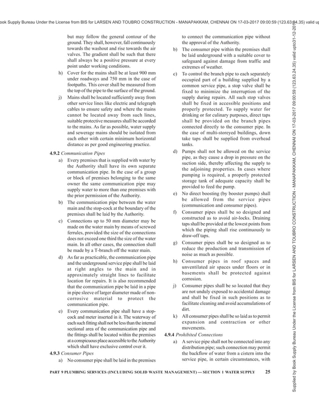 NBC - National Building Code volume 1 and 2 | PDF | Bath and Shower ...