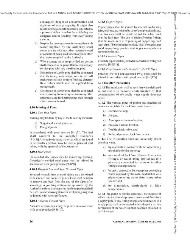 NBC - National Building Code volume 1 and 2 | PDF | Bath and Shower ...