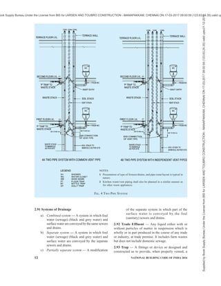 NBC - National Building Code volume 1 and 2 | PDF