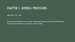 NATIONAL BUILDING CODE OF THE PHILIPPINES.pptx