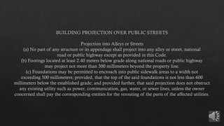NATIONAL BUILDING CODE.pptx ............ | PPTX