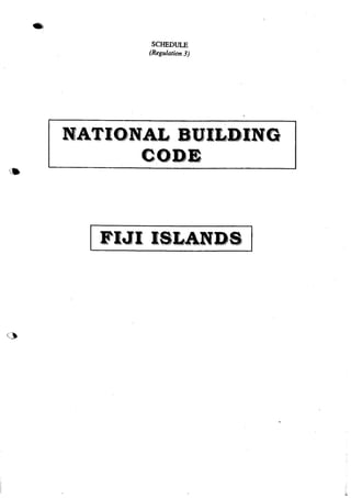 National building code of fiji | PDF