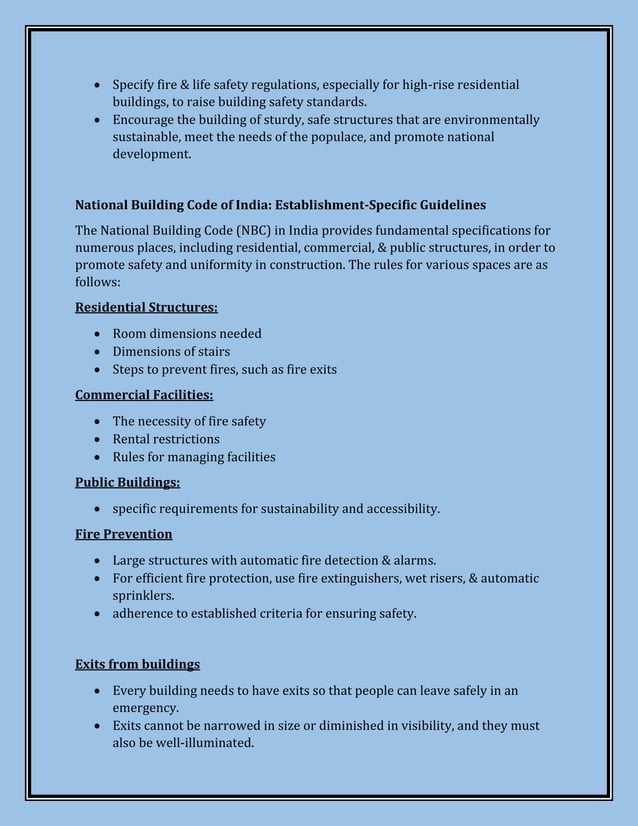 National Building Code of India- Assuring High Standards of Safety.pdf