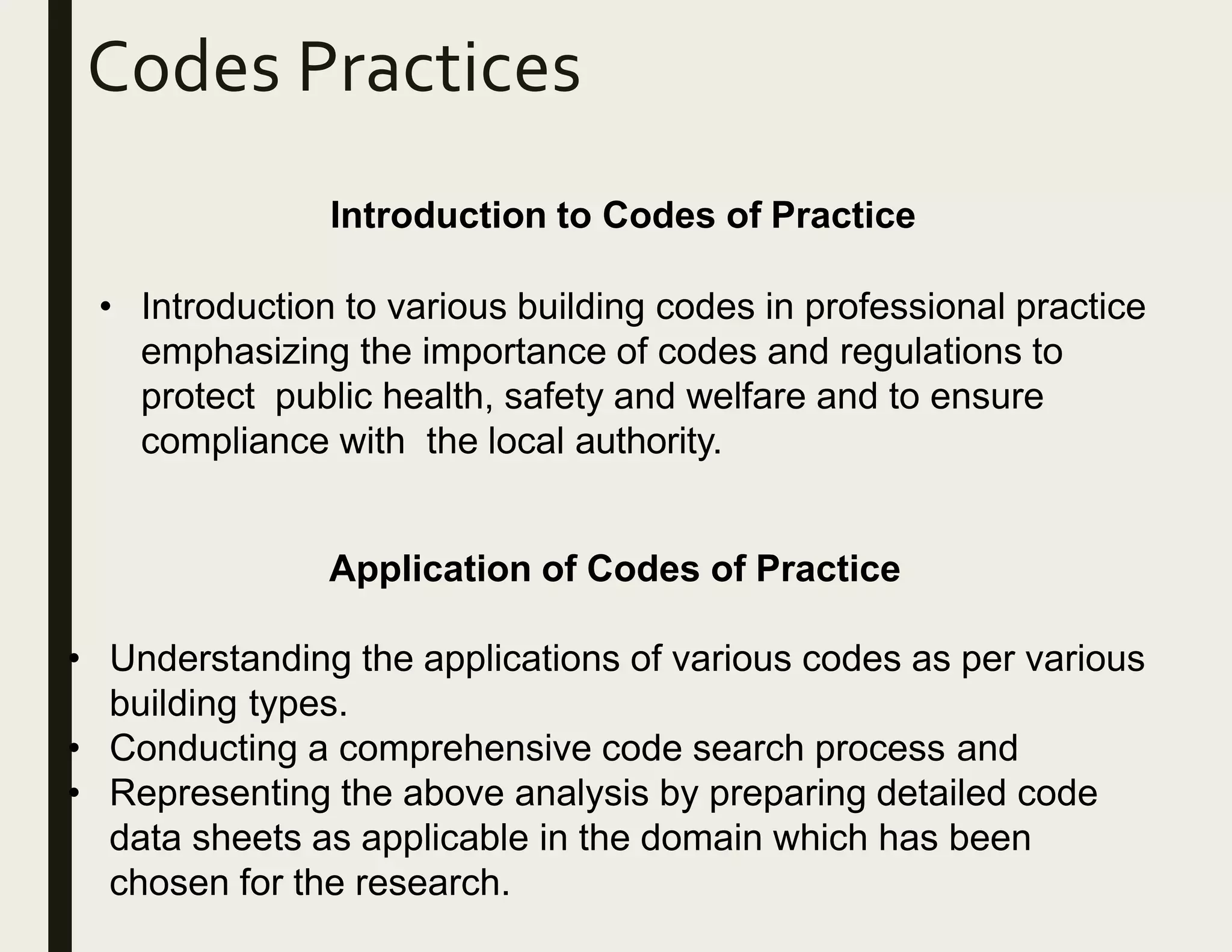 National building codes | PPTX