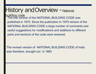 National building codes | PPTX