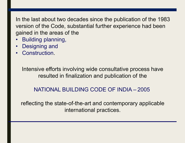 National building codes | PPTX