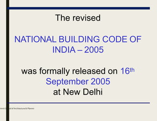 National building codes | PPTX