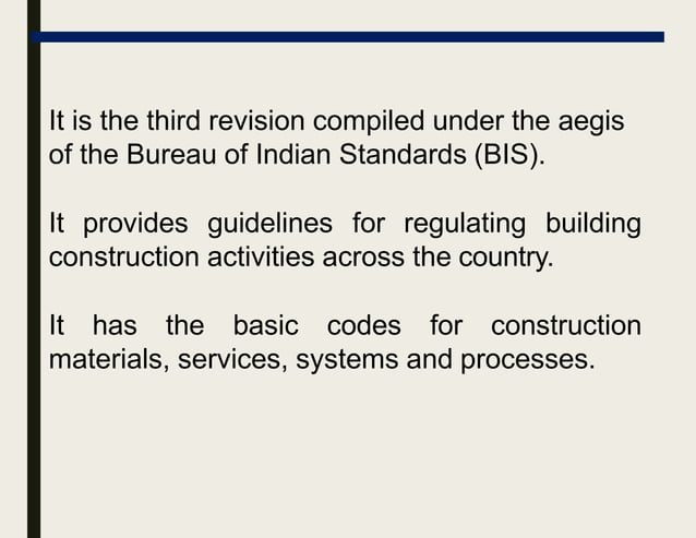 National building codes | PPTX