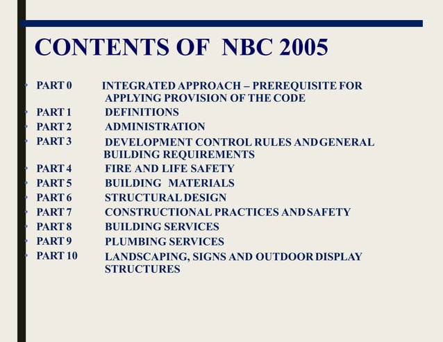 National building codes | PPTX