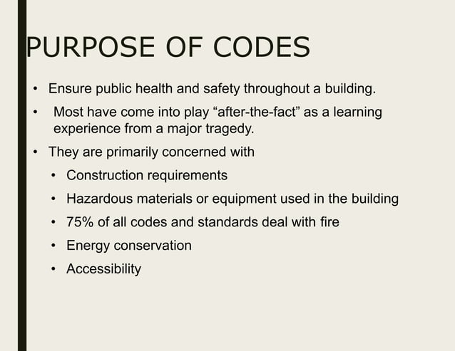 National building codes | PPTX