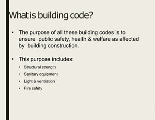 National building codes | PPTX