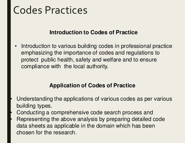 National building codes
