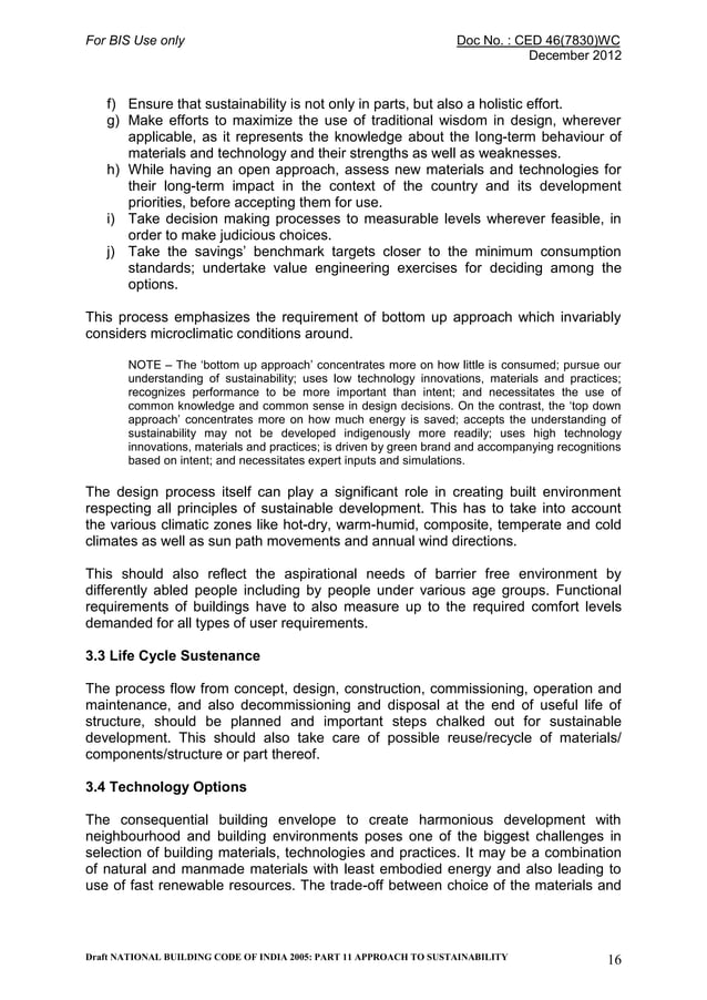 National building code, sustainable design guidelines. | PDF | Business ...