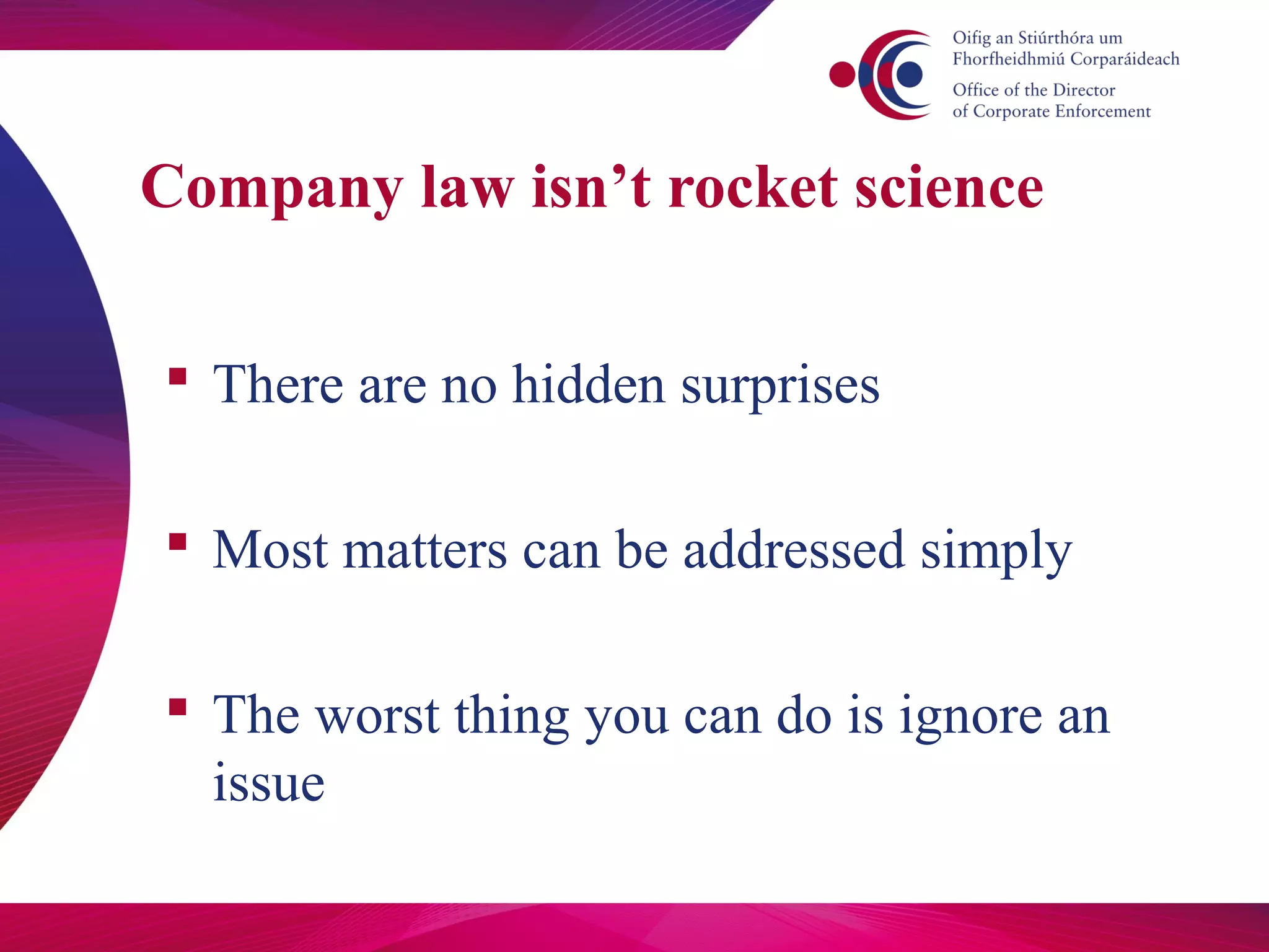 10 most common corporate governance sins, and how to avoid them | PPT