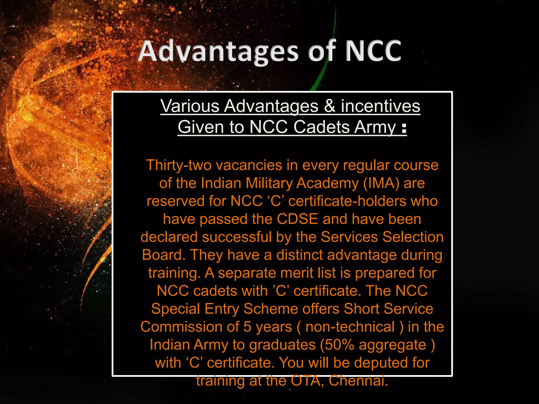 National Cadet Corps (NCC) | PPTX