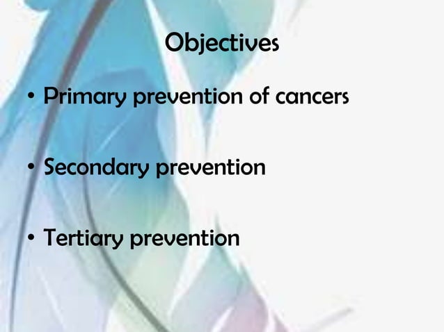 National cancercontrol programme power point presentation | PPTX ...