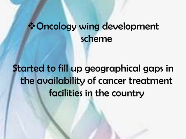 National cancercontrol programme power point presentation | PPTX ...