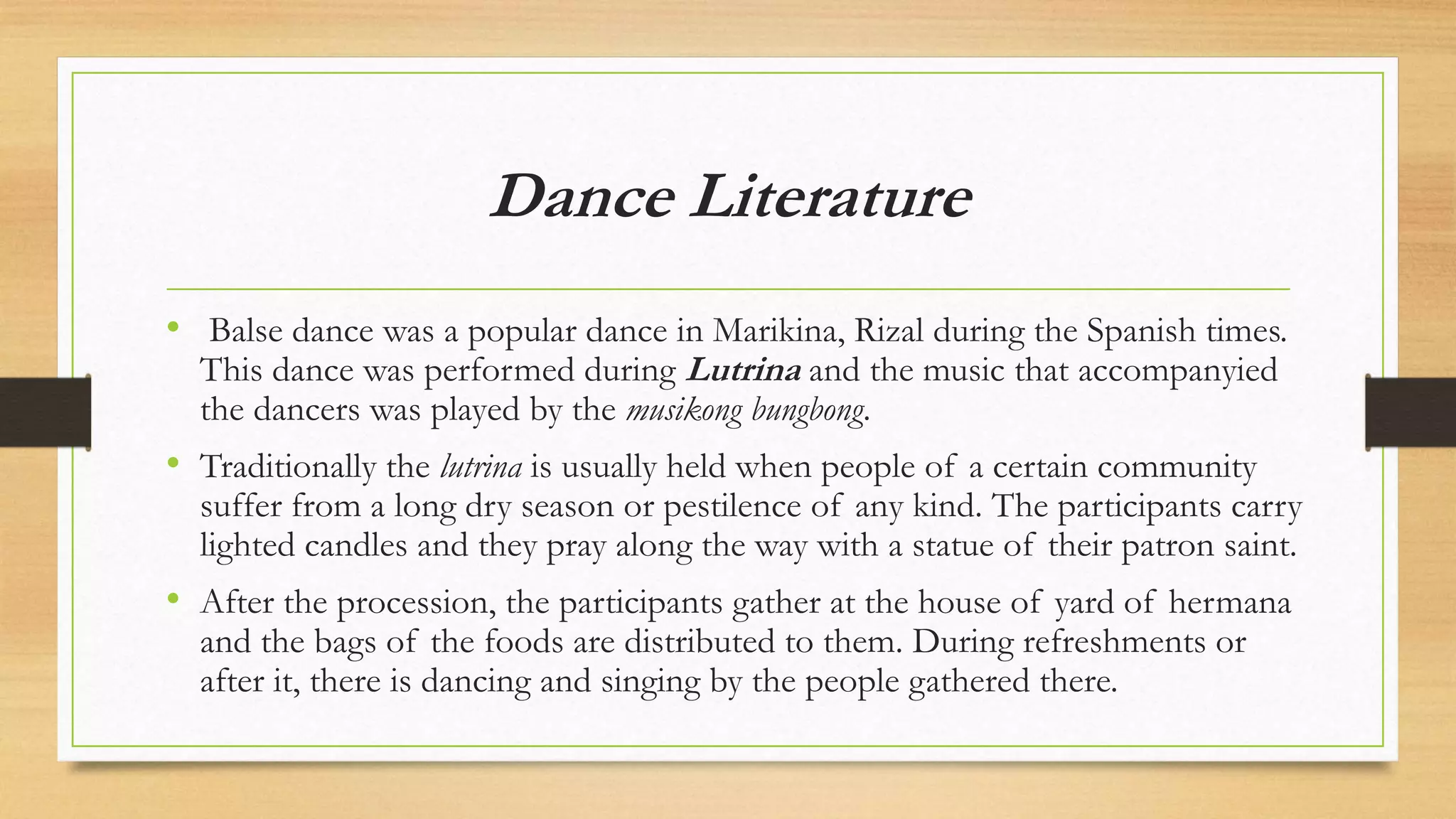 National Capital Region Philippines Literature | PPTX