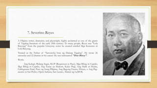 National Capital Region Philippines Literature | PPTX