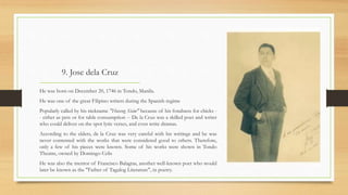National Capital Region Philippines Literature | PPTX