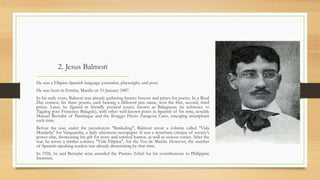 National Capital Region Philippines Literature | PPTX