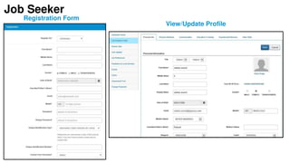 National career services portal features | PDF
