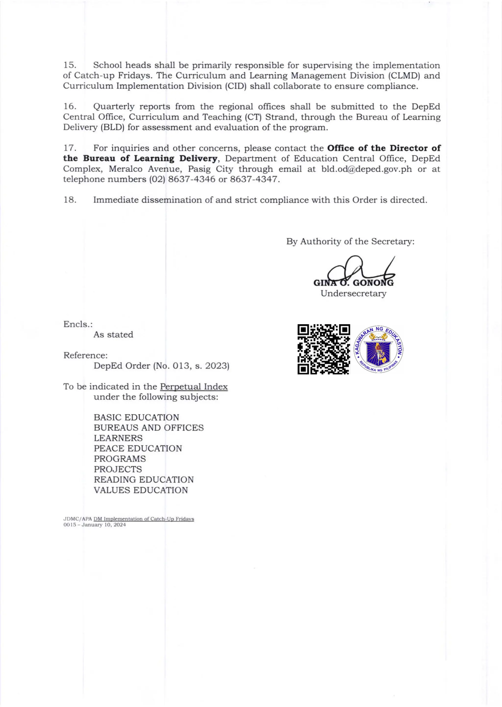National Catch-Up Fridays (DepEd Memorandum 001, s. 2023).pdf