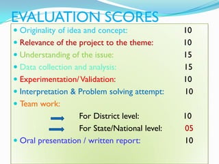 National childrens’ science congress.evaluation method1 | PDF