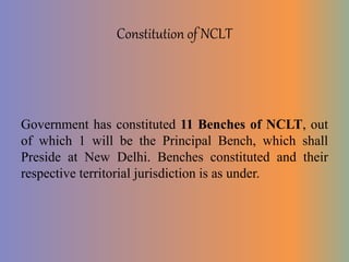 National company law tribunal yashree dixit | PPTX