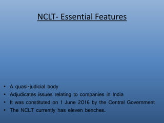 National Company Law Tribunal | PPTX