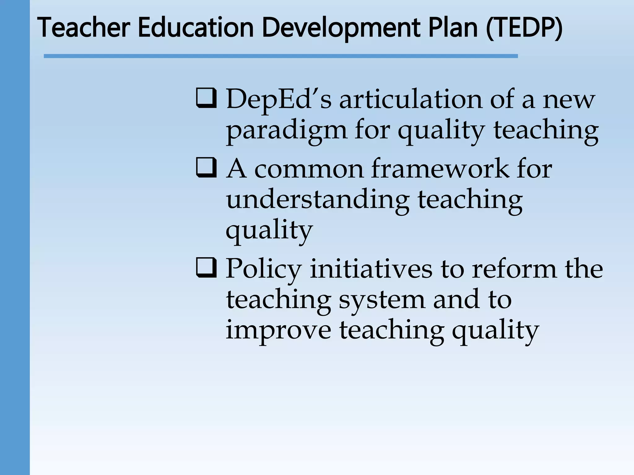 National competency based teacher standards (ncbts) | PPTX
