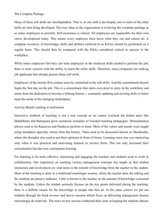 National conference.soft skills.full paper | PDF