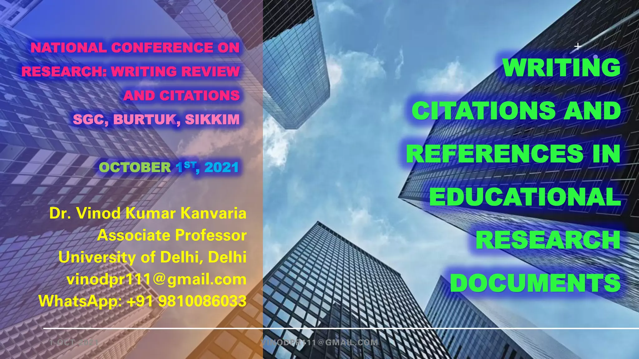 Writing Citations and References in Educational Research Documents, 1st ...
