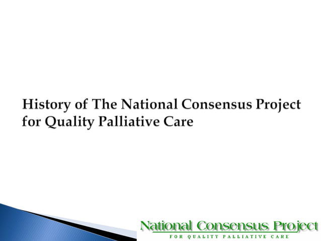 National Consensus Project Clinical Practice Guidelines Dissemination | PPT