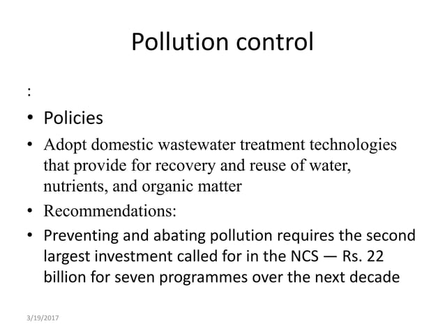 National conservation strategy