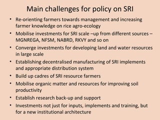 National consortium on sri (ncs) | PPT