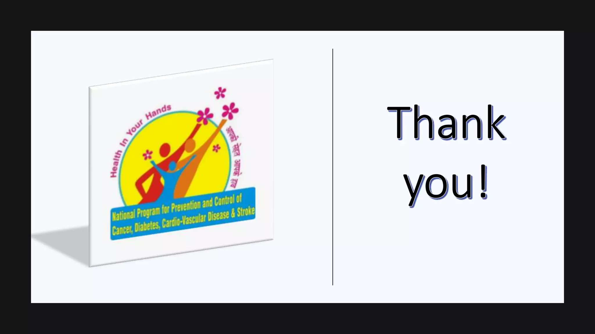 National control programme for diabetes | PPTX