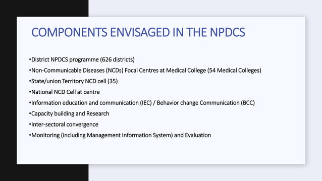 National control programme for diabetes | PPTX | Endocrine and ...