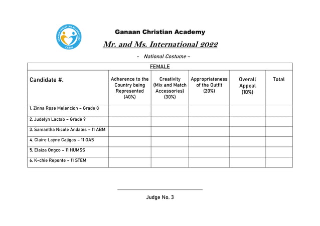 National Costume Criteria pdf national-costume-criteria-pdf