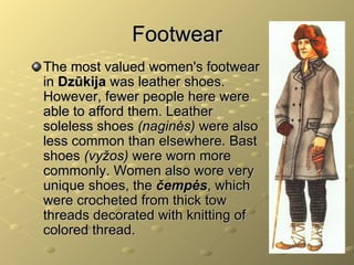 National costume of Dzūkija | PPT