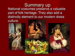 National costumes | PPT