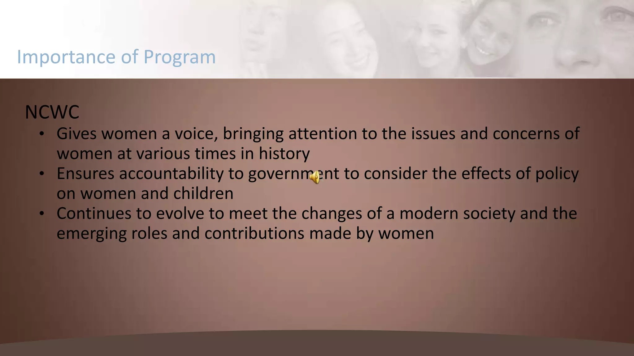 National council of women of canada (ncwc | PPT