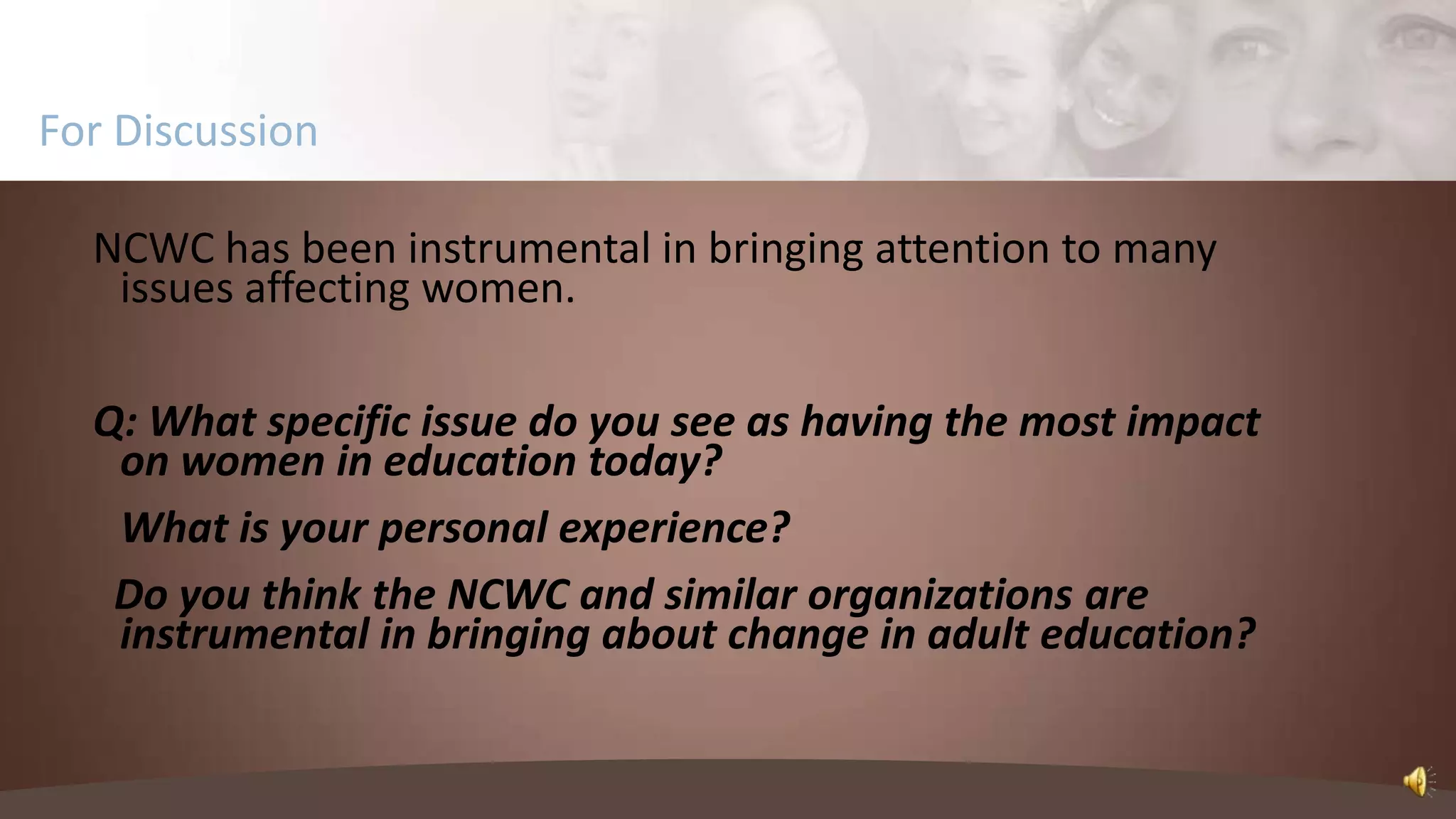 National council of women of canada (ncwc | PPT