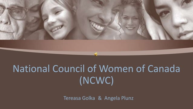 National council of women of canada (ncwc | PPT
