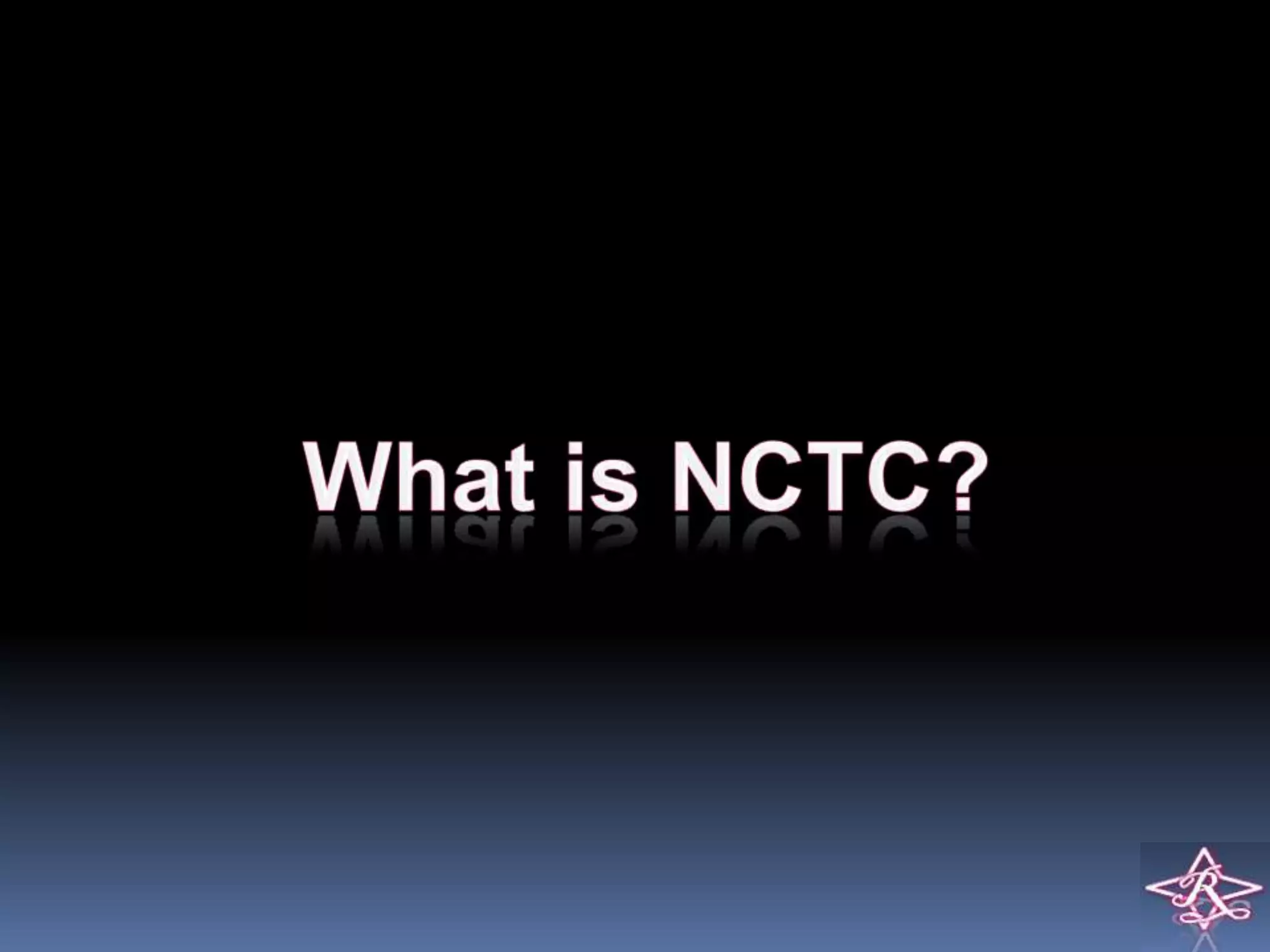 National counter terrorism centre | PPSX