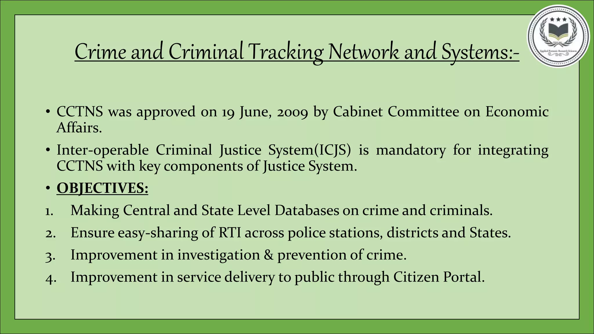 National Crime Record Bureau | PPTX