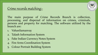 National Crime Record Bureau | PPTX