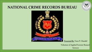 National Crime Record Bureau | PPTX