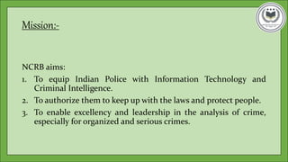 National Crime Record Bureau | PPTX